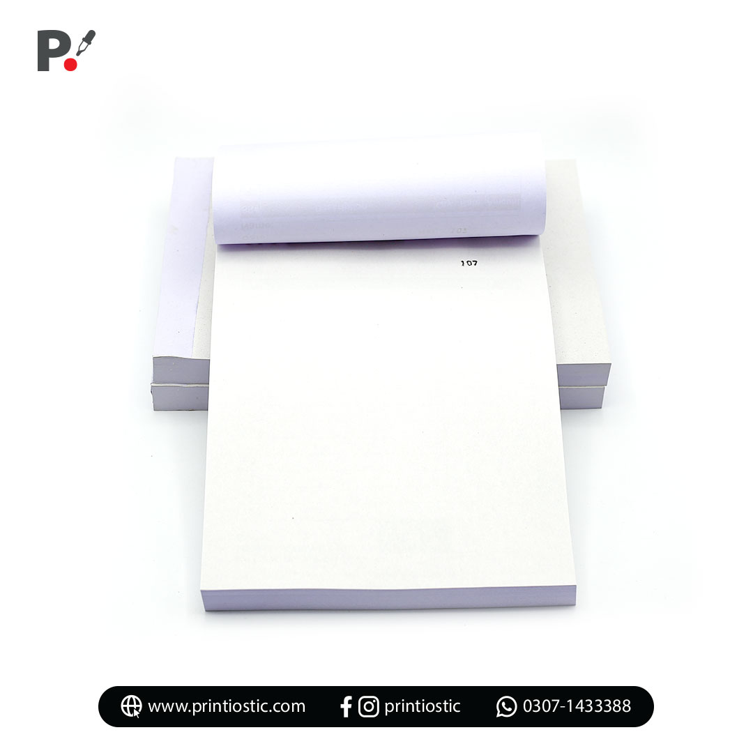 Custom Bill Books Printing Service in Pakistan