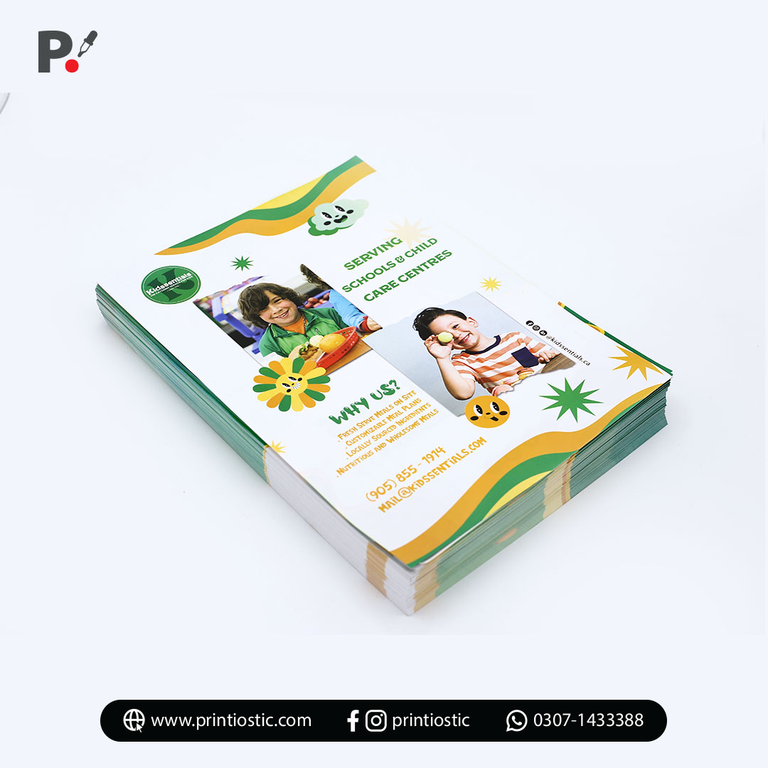 Custom business flyers Pakistan